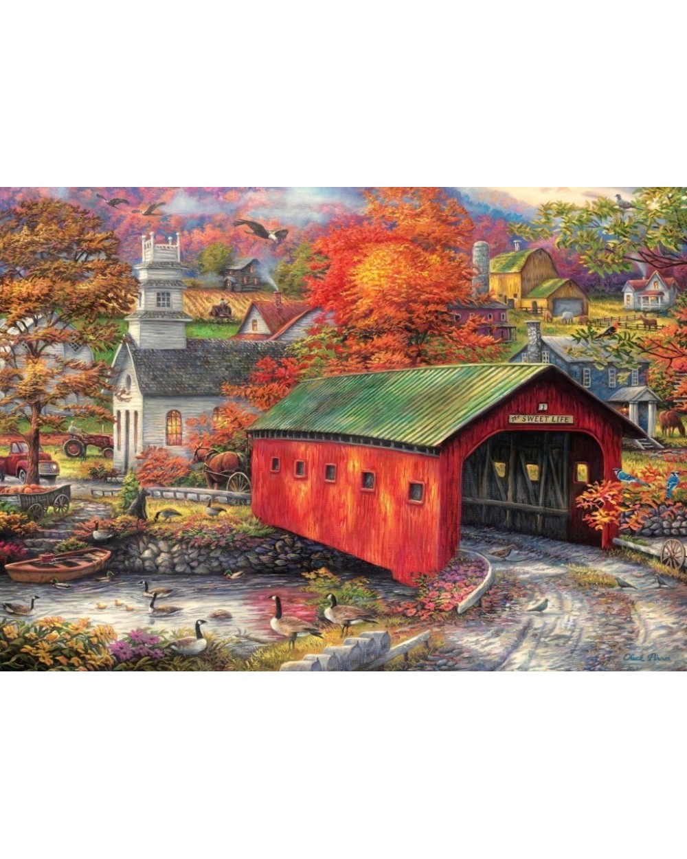 3000 κομμάτια THE SWEET LIFE BRIDGE