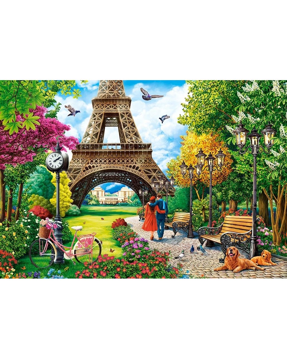 1000 κομμάτια SPRING IN PARIS